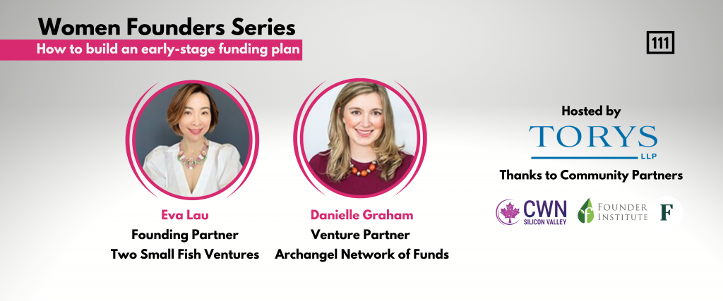 Women Founders Series: How to build an early-stage funding plan – Oneeleven